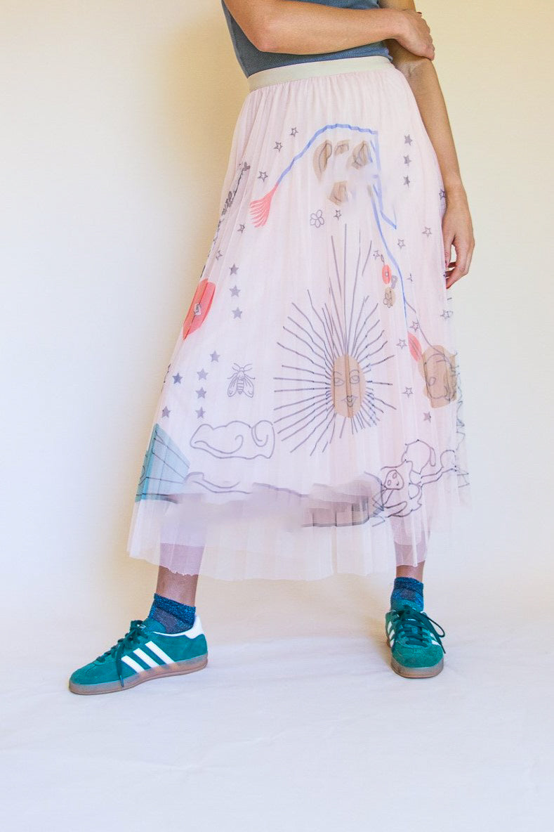 MIRO'S DREAMS SKIRT - BLUSH – barethreads